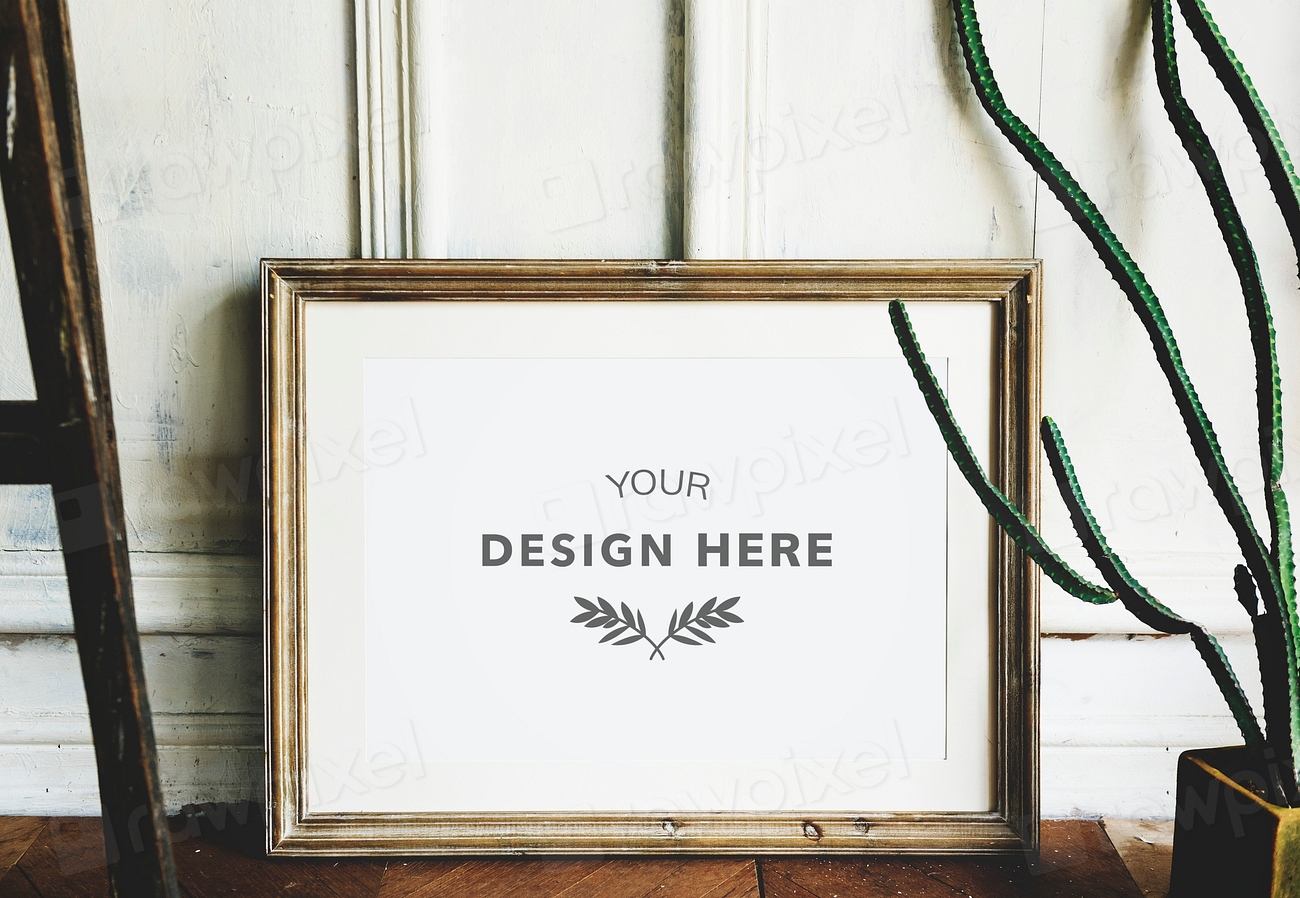 Design space photo frame | Premium PSD Mockup - rawpixel