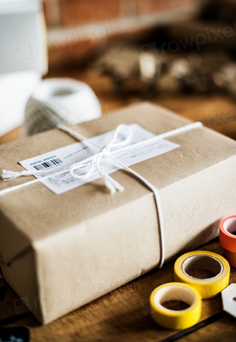 Closeup of parcel box | Premium Photo - rawpixel