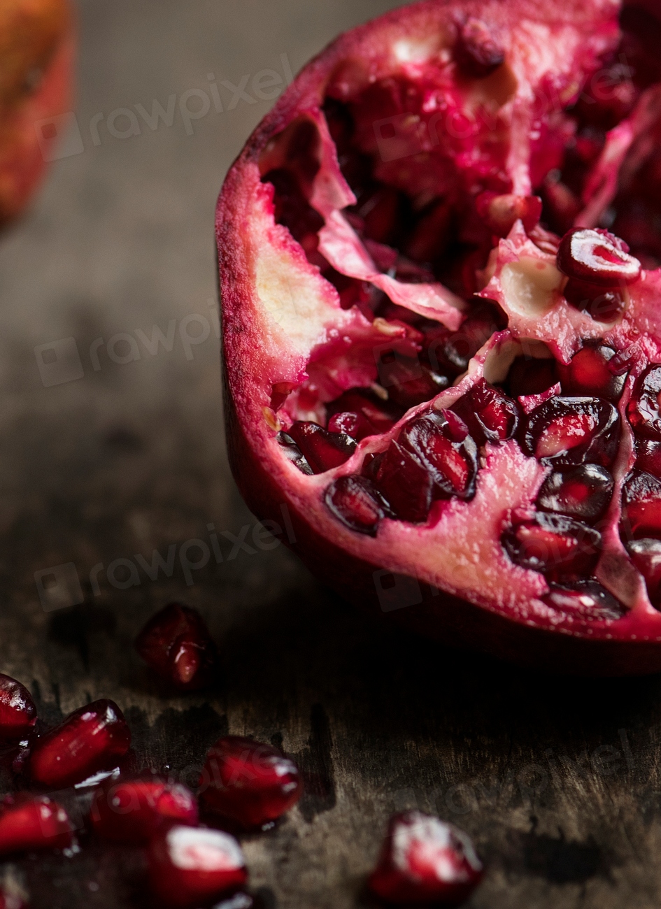 Fresh pomegranate food photography recipe | Premium Photo - rawpixel