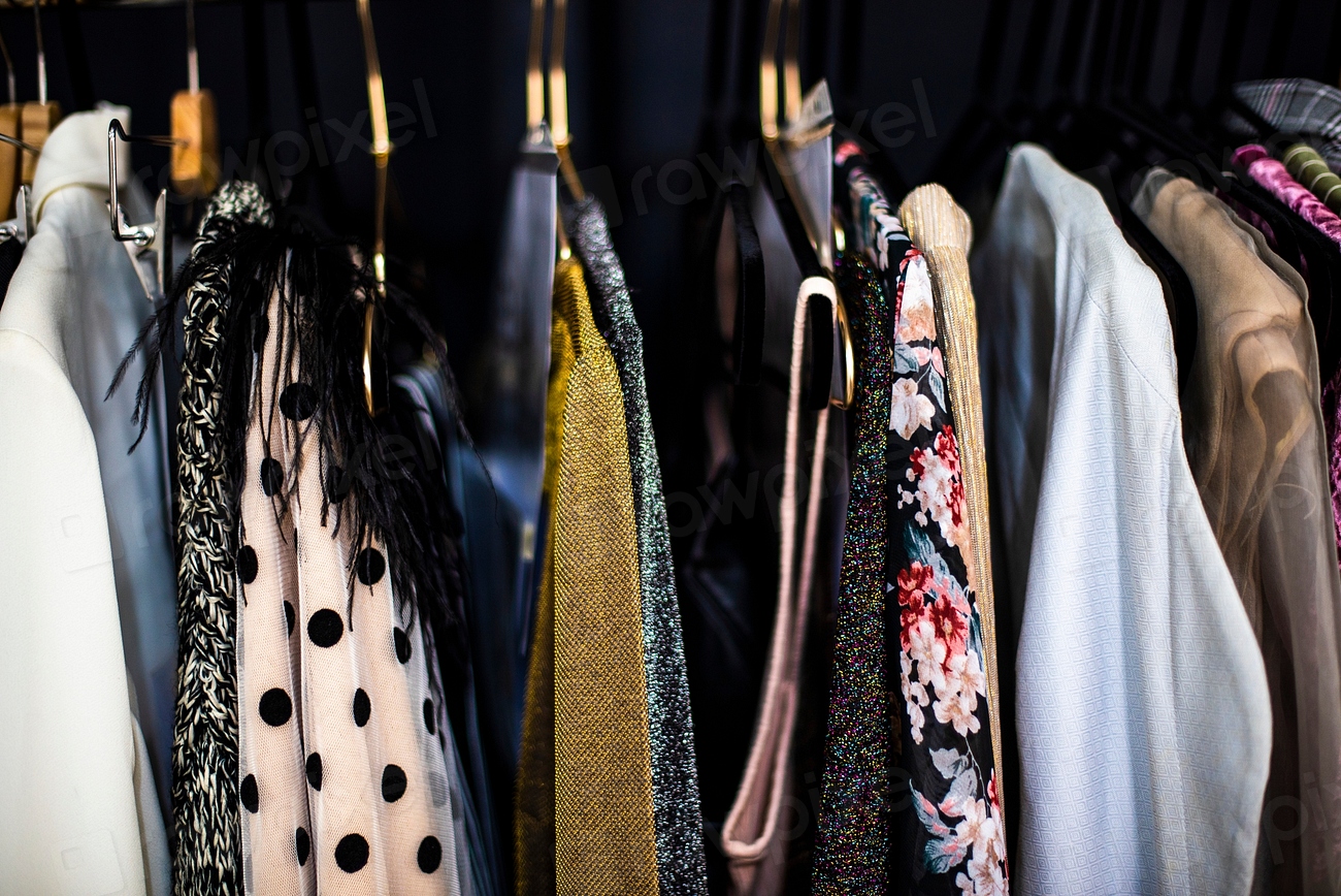 Close clothing rack | Premium Photo - rawpixel