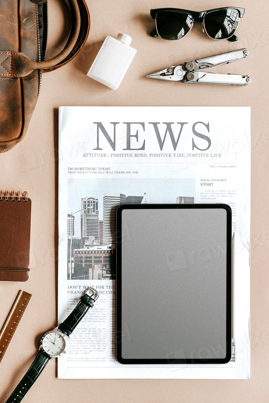 Digital device daily essentials set | Premium Photo - rawpixel