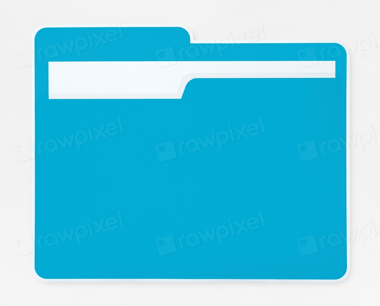 Blue document folder icon isolated | Premium PSD - rawpixel