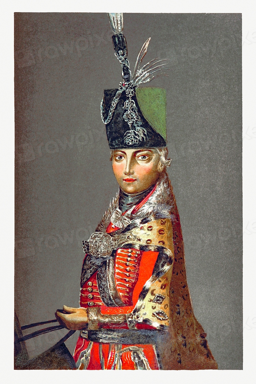 Drawing of a Hungarian military | Premium PSD - rawpixel