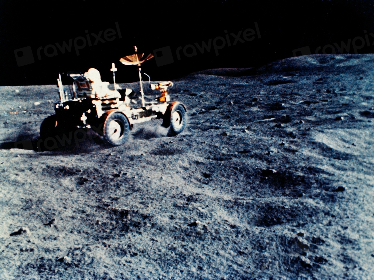 Lunar Roving Vehicle (LRV) was | Free Photo - rawpixel