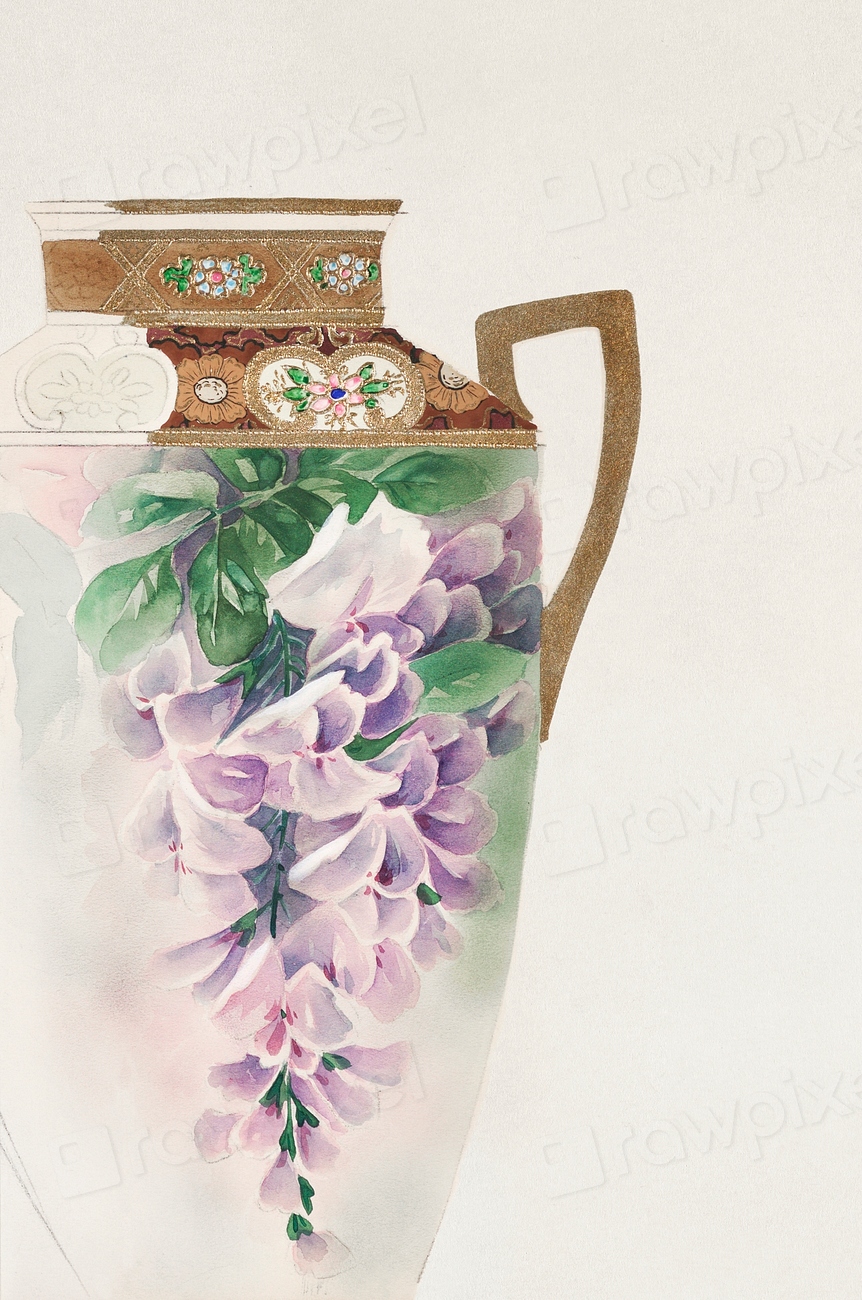 Design for a Ewer (1880-1910) | Free Photo Illustration - rawpixel