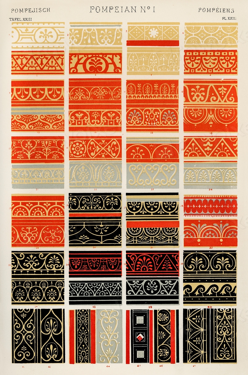 Vintage pattern illustration. Digitally enhanced | Free Photo ...