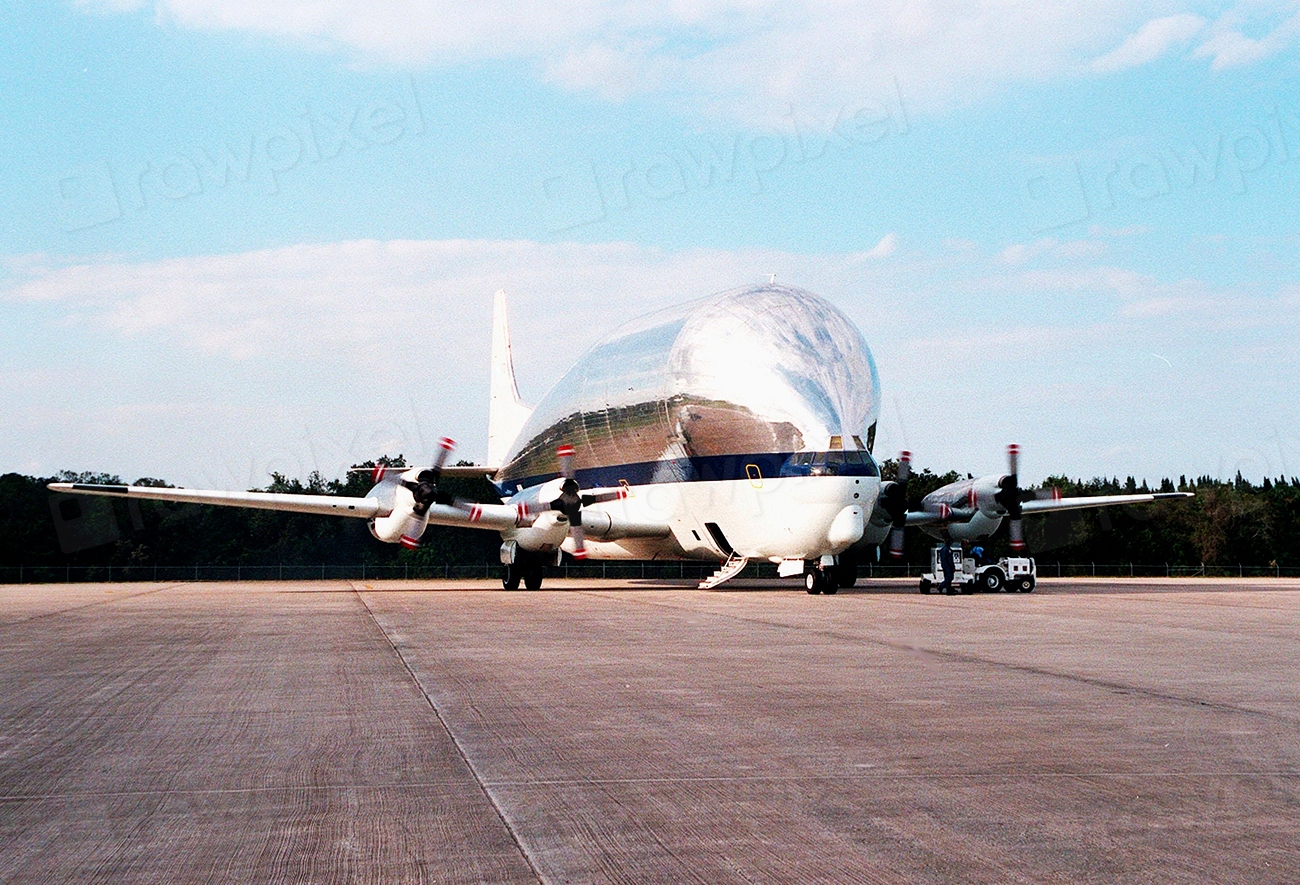 NASA's Super Guppy aircraft arrives | Free Photo - rawpixel