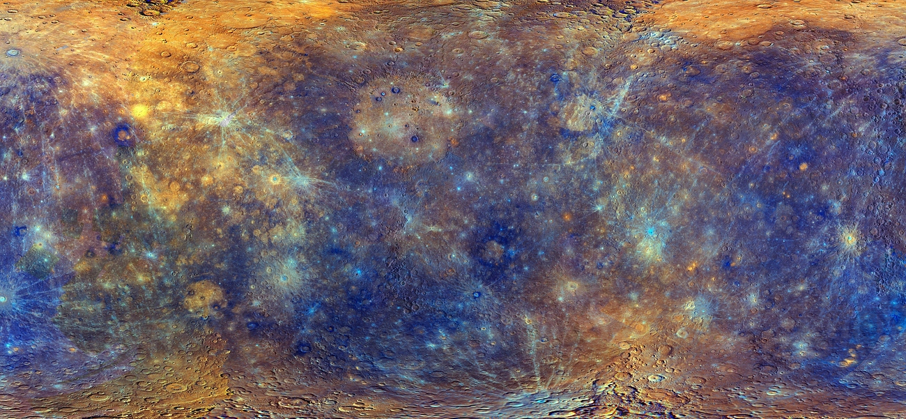 Enhanced color Mercury map. Aug | Free Photo - rawpixel