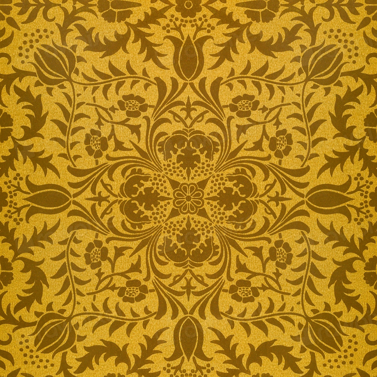 William Morris's vintage brown flower | Premium Photo - rawpixel