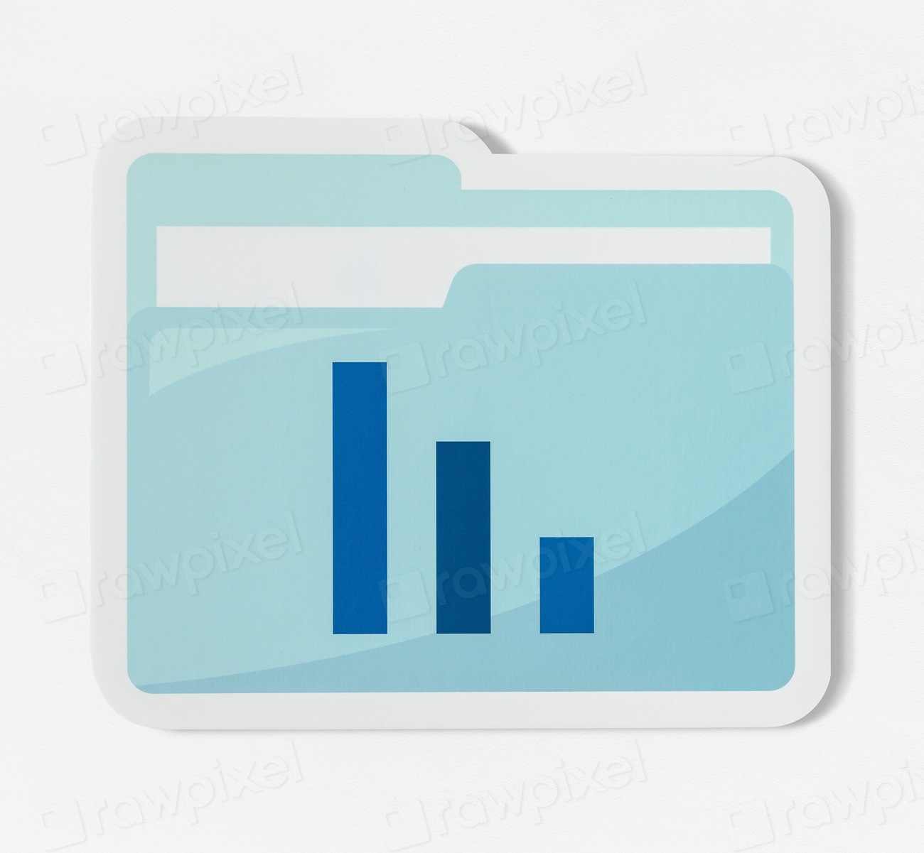 Business analysis report folder icon | Premium PSD - rawpixel