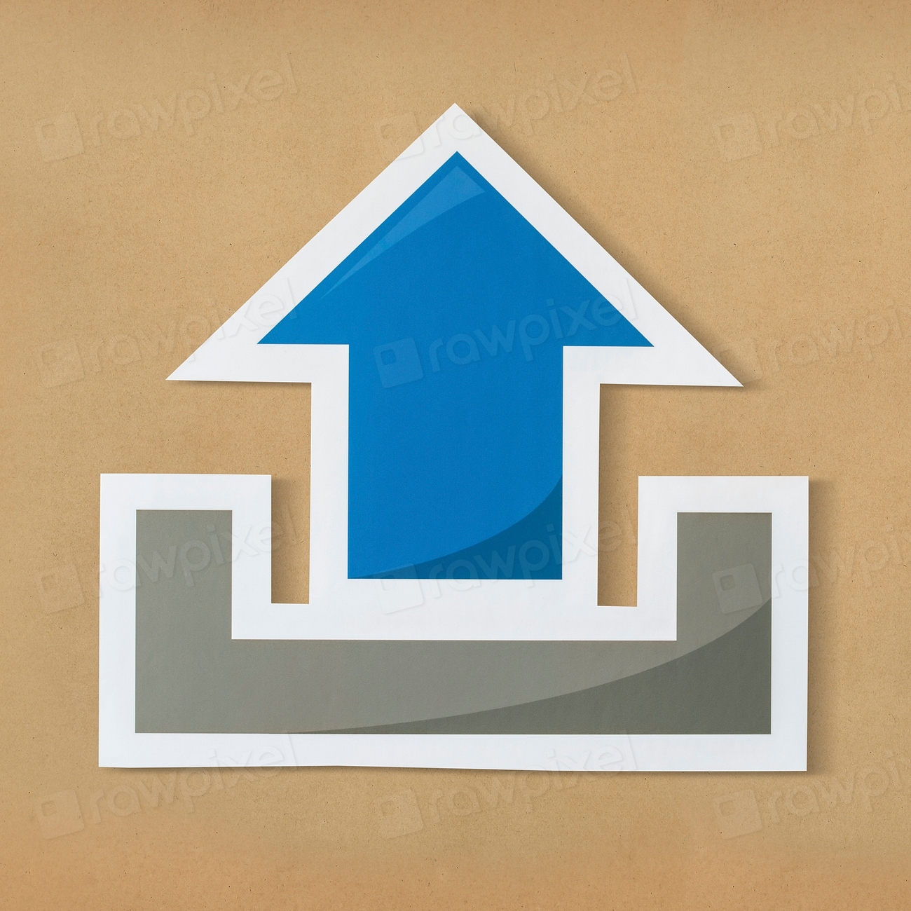 Symbol of upload technology icon | Free Photo - rawpixel