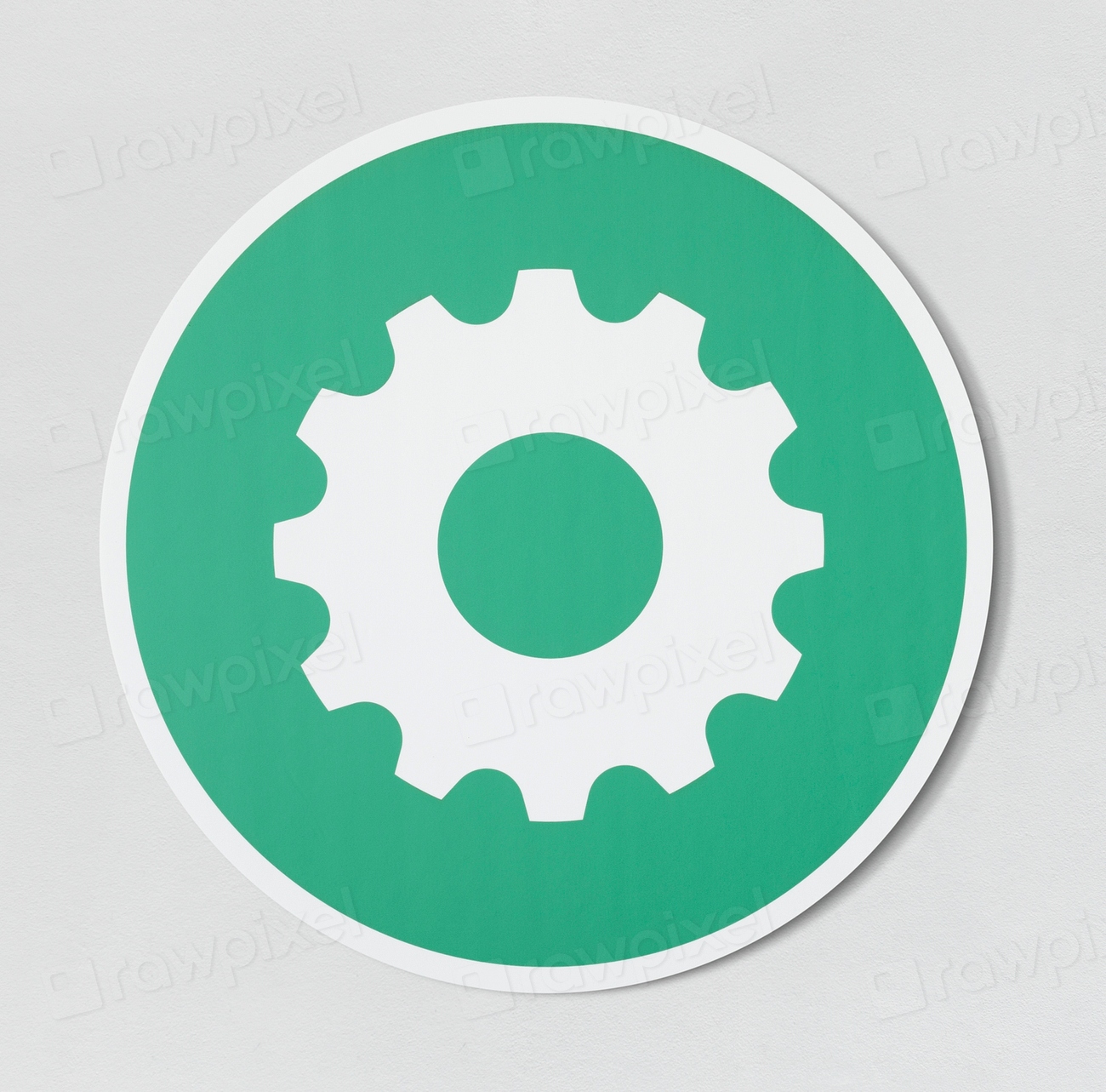 Green settings tools icon graphic | Premium PSD - rawpixel