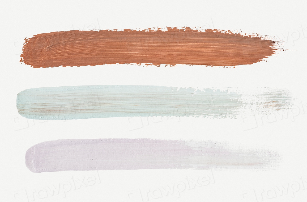 Colorful brush stroke background vector | Premium PSD - rawpixel