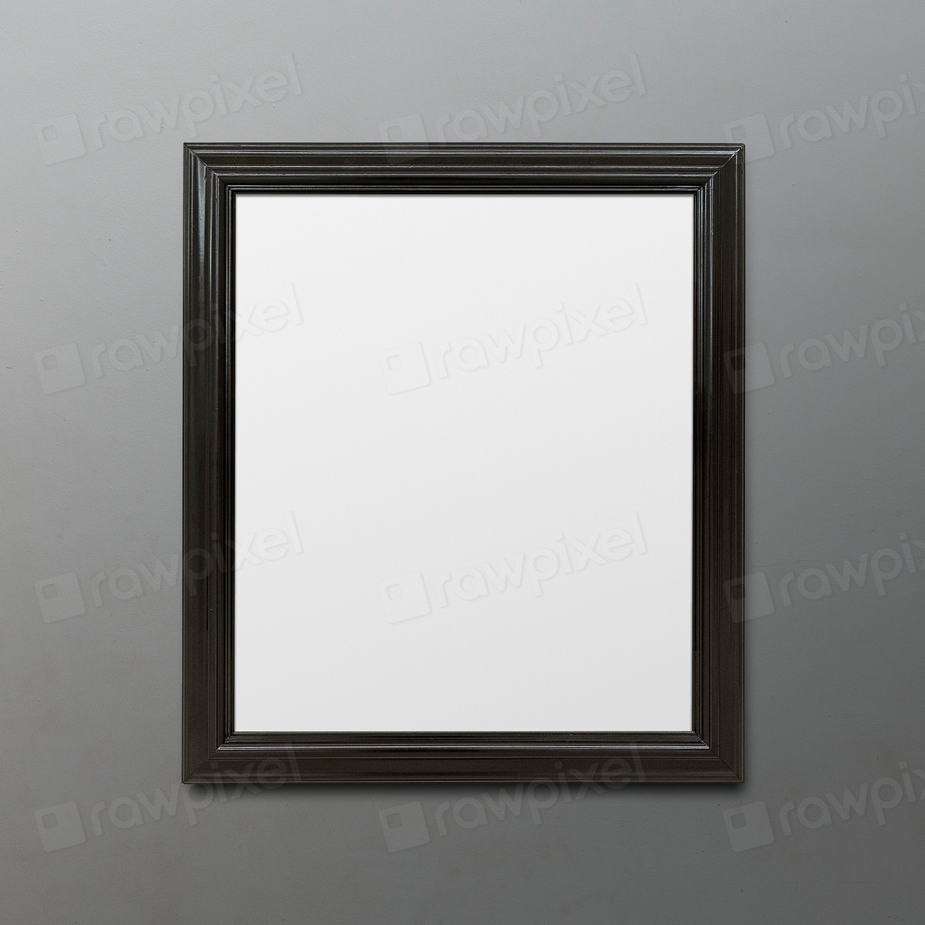 Black picture frame mockup illustration | Premium PSD Mockup - rawpixel