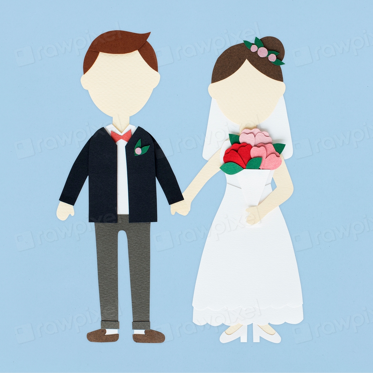 Paper craft of human avatar | Premium PSD - rawpixel