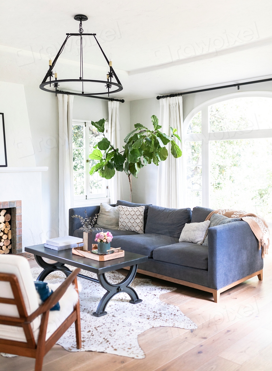 Simple living room interior | Premium Photo - rawpixel