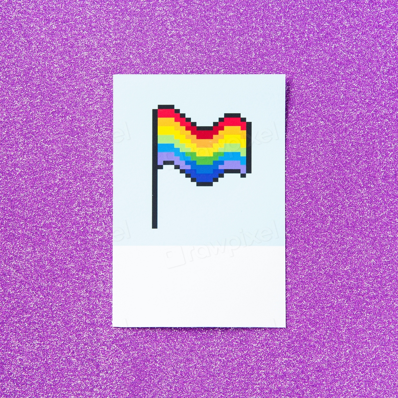 Pixelated pride LGBT rainbow flag | Free Photo - rawpixel
