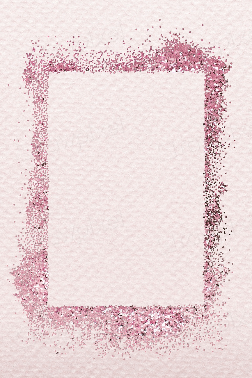 Dusty shiny pink frame illustration | Premium Photo - rawpixel