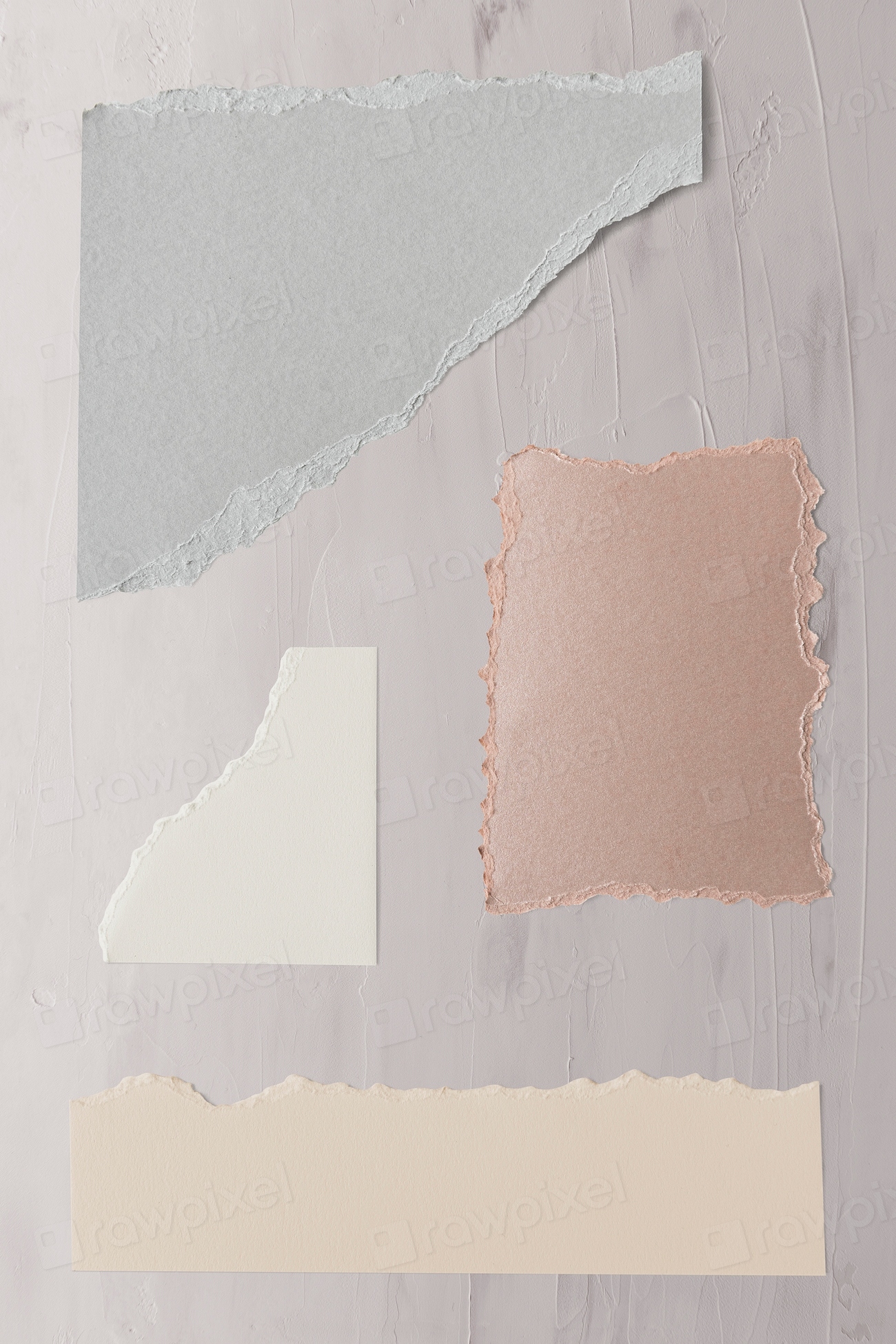 Blank torn paper templates set | Premium PSD - rawpixel