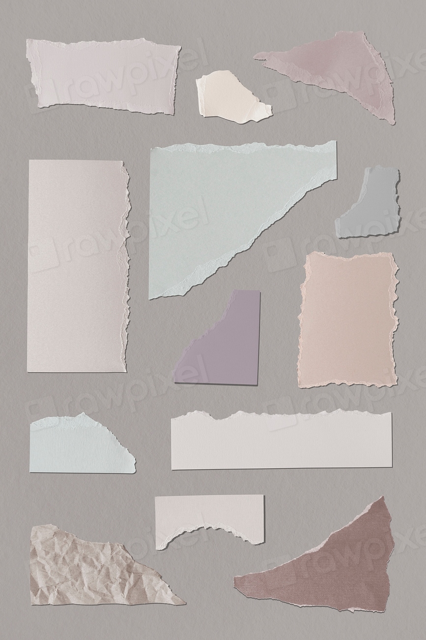Blank torn paper templates set | Premium PSD - rawpixel