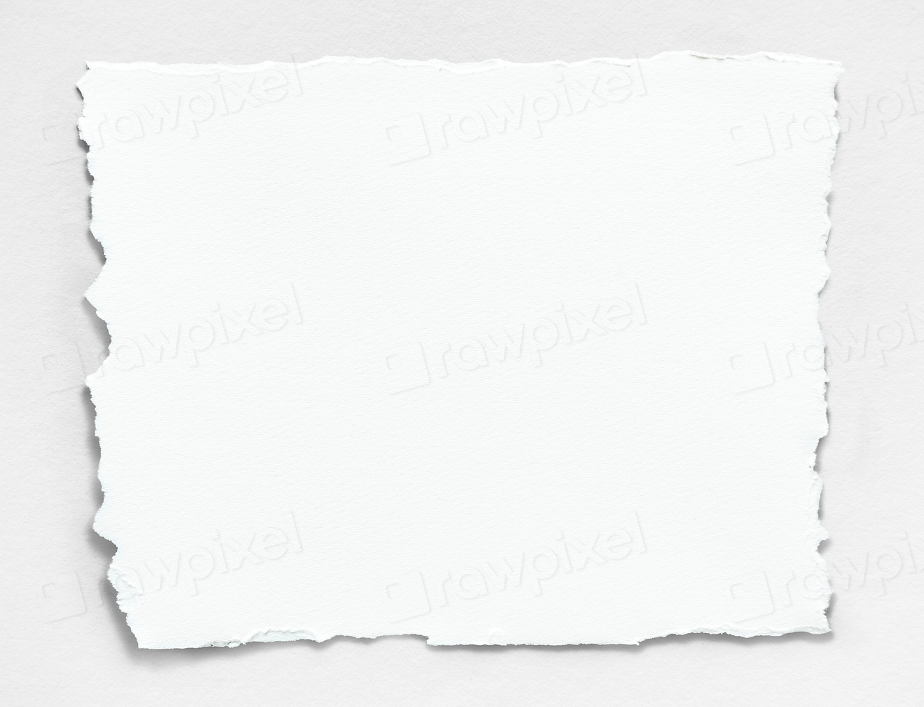 Blank torn white paper template | Premium PSD - rawpixel