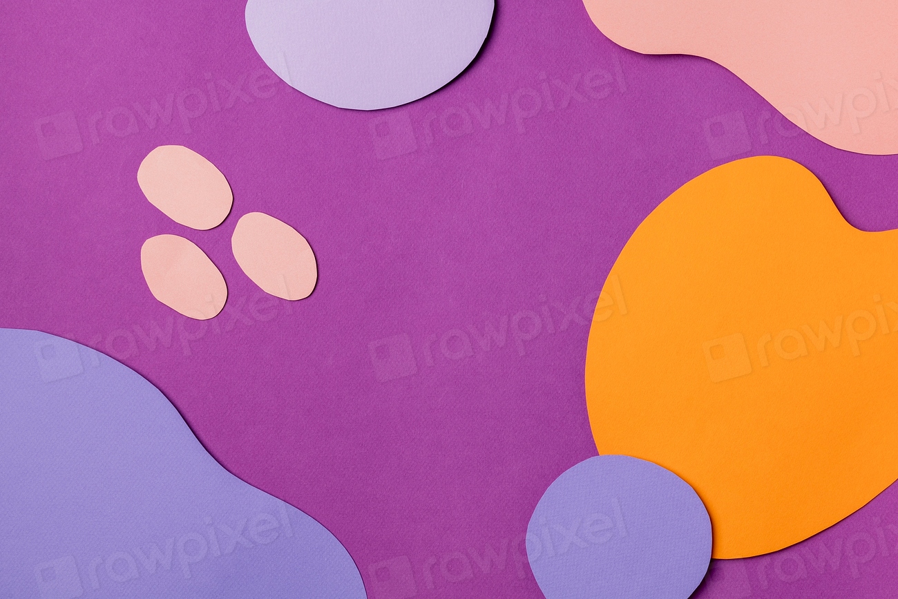 Purple aesthetic background, paper craft, | Premium Photo - rawpixel