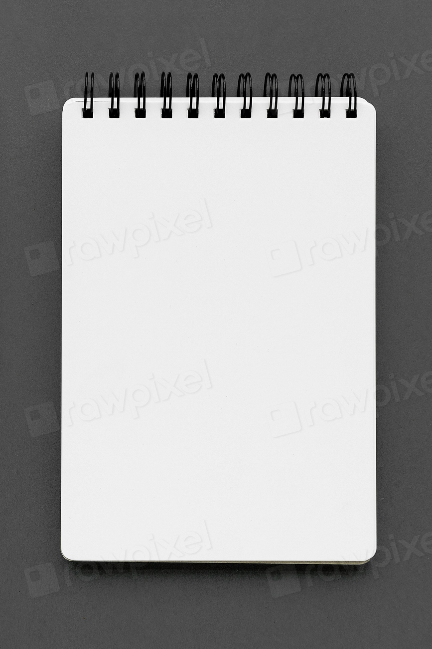 Blank plain white notebook | Premium Photo - rawpixel