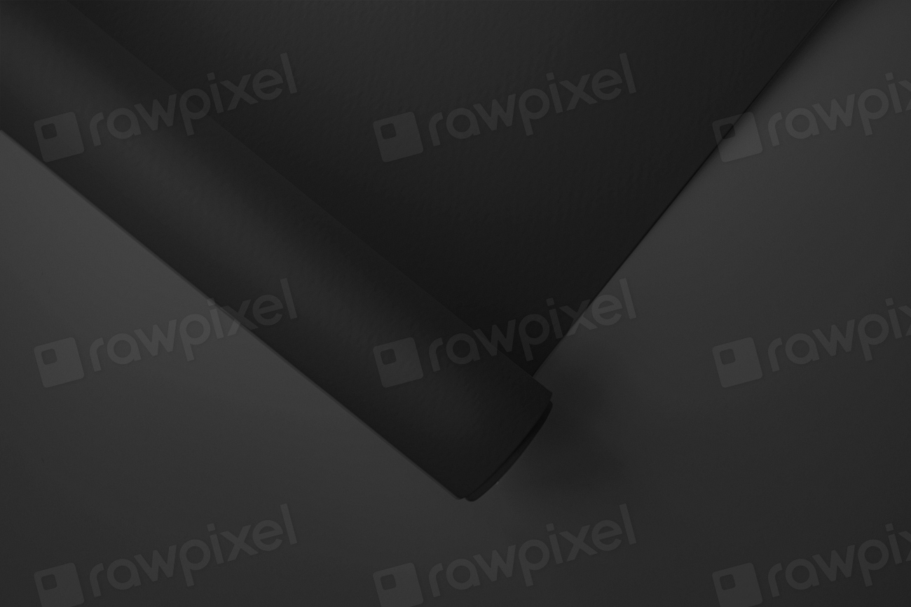 Rolled black chart paper dark | Free Photo - rawpixel