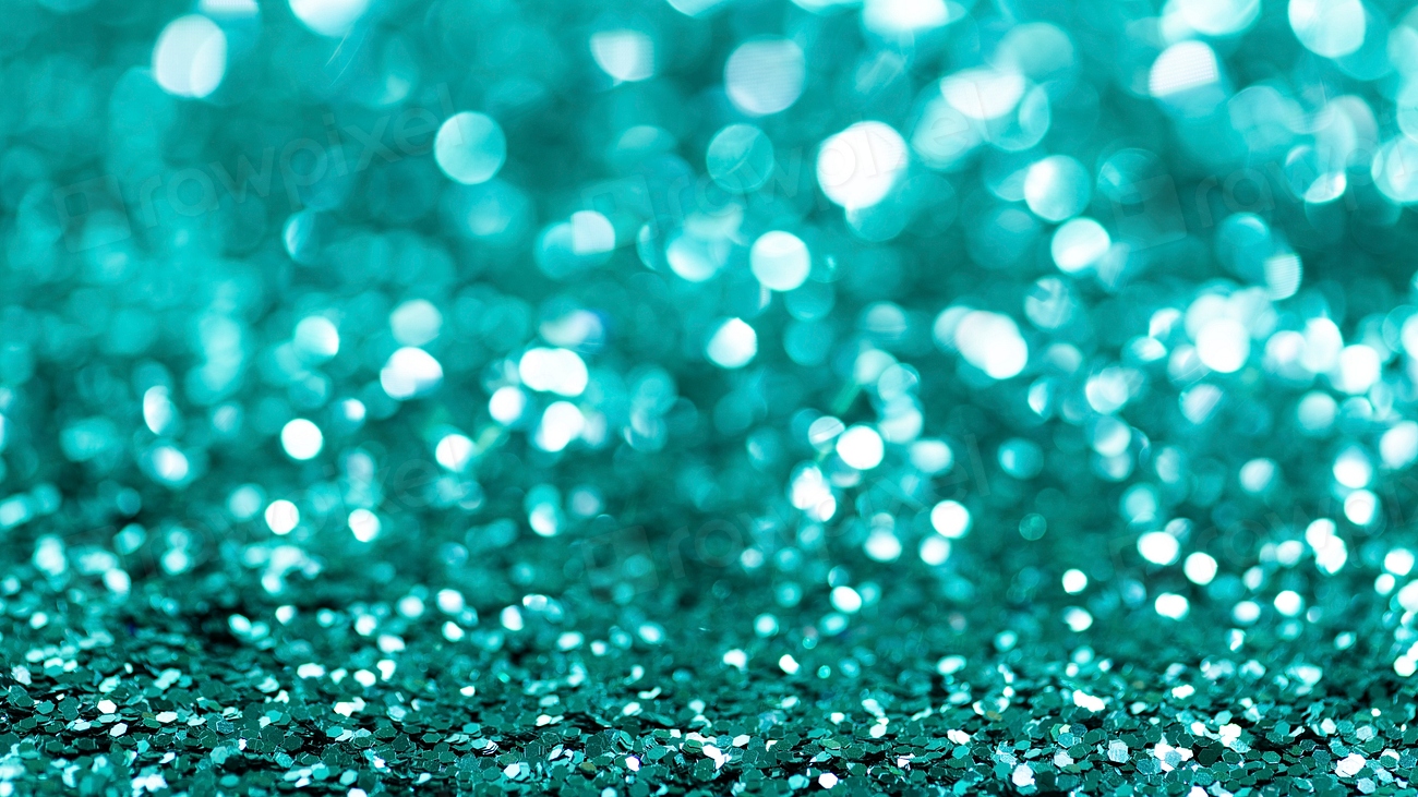 Shiny turquoise glitter textured background | Free Photo - rawpixel