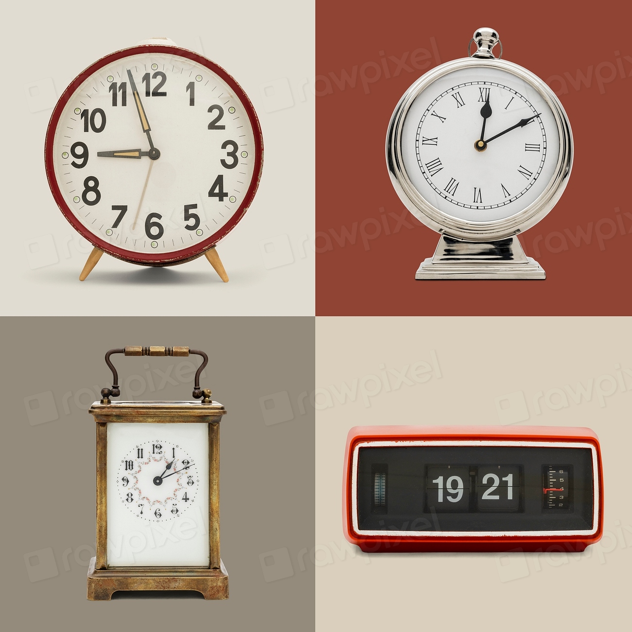 Clock collection design resources | Premium PSD - rawpixel