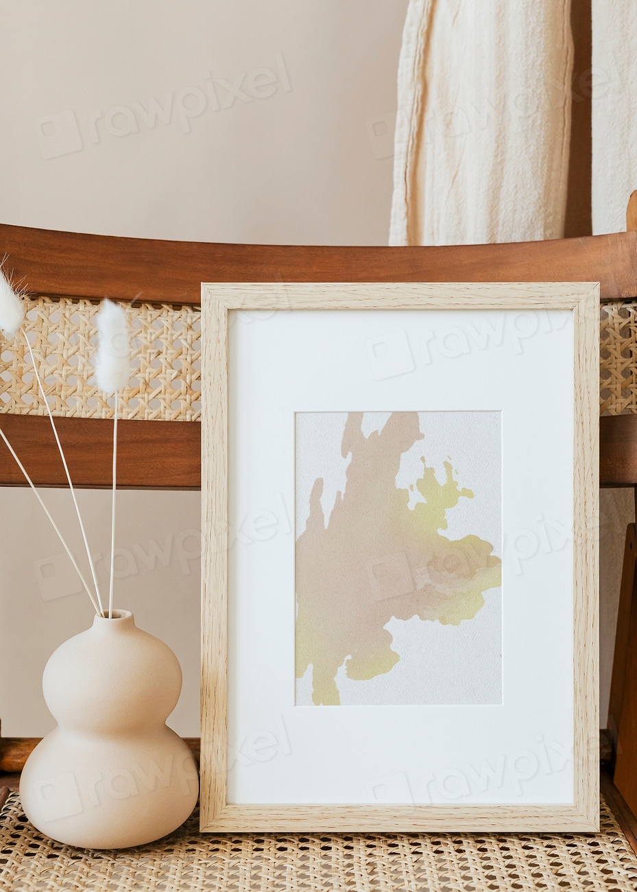 Rectangle wooden nice photo frame | Premium Photo - rawpixel