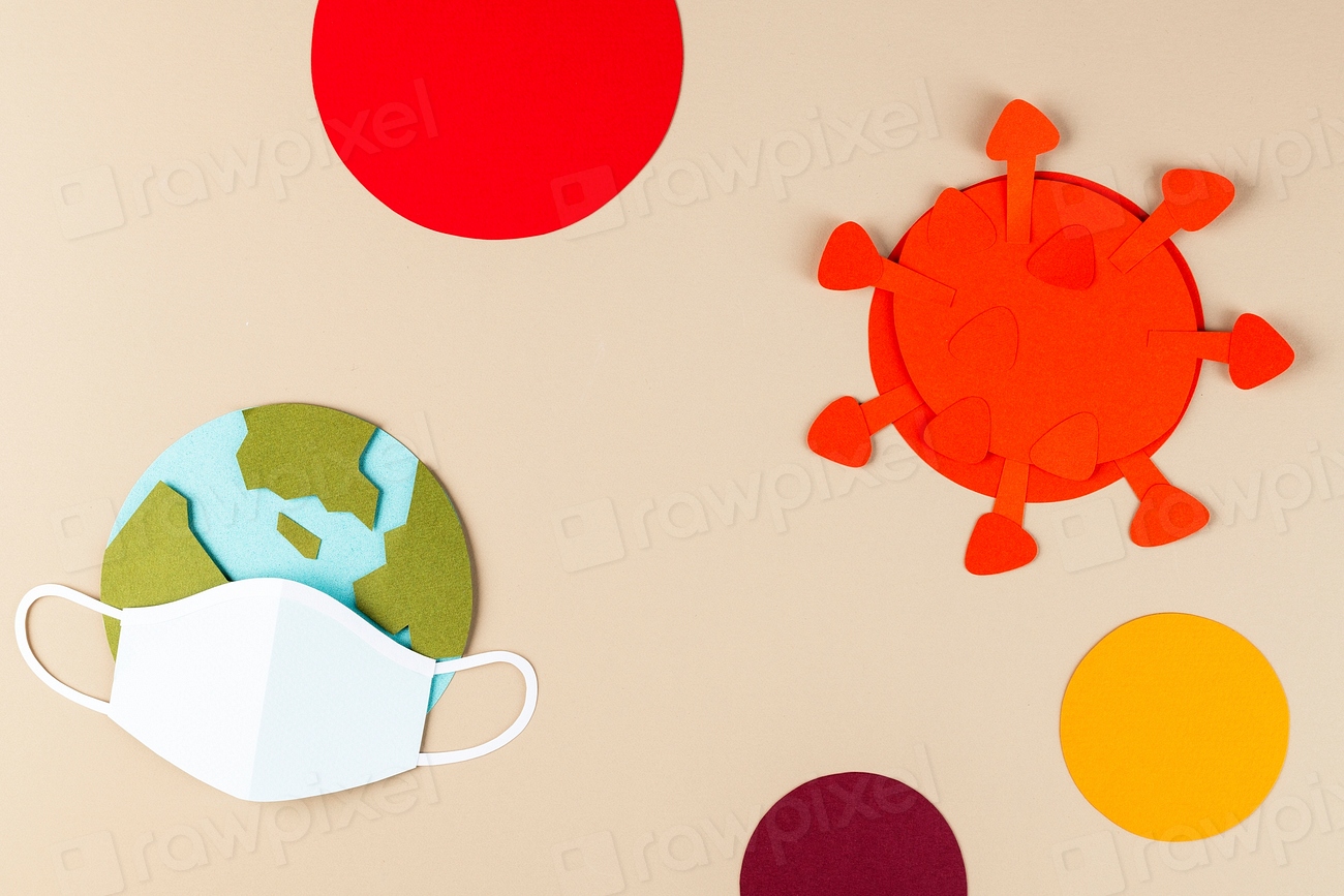 Paper craft planet earth wearing | Free Photo - rawpixel