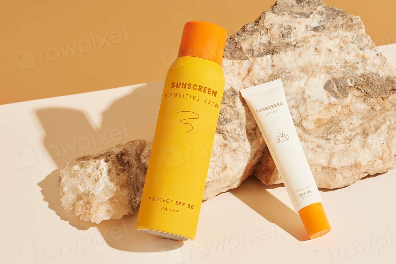 Sunscreen packaging product template design | Premium PSD Mockup - rawpixel
