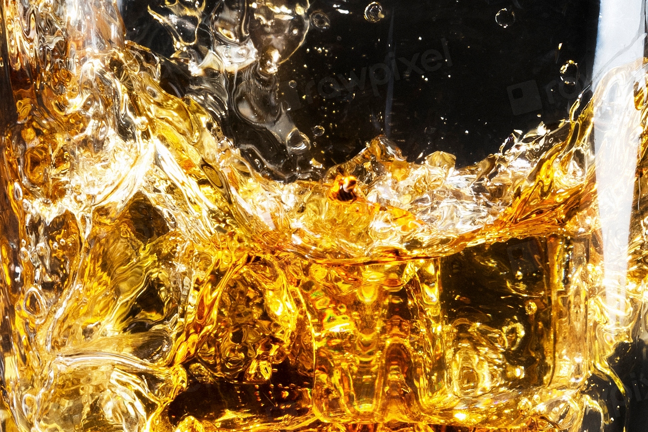 Golden brown liquid background image | Premium Photo - rawpixel