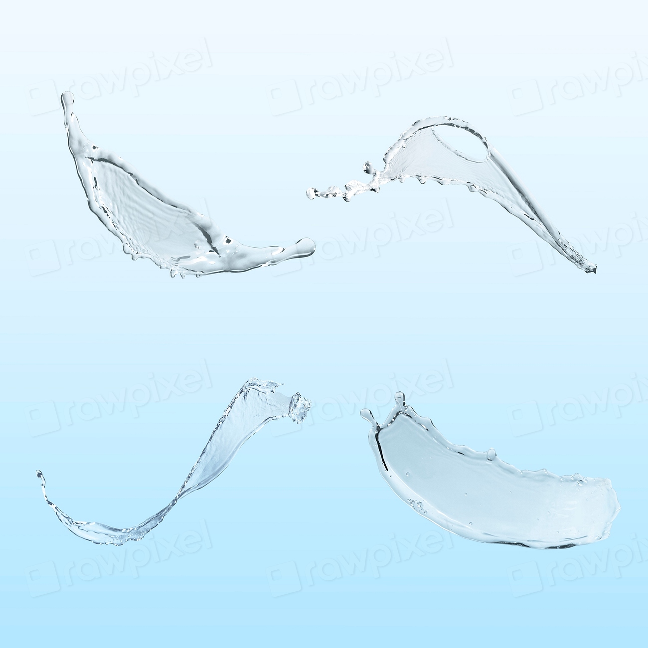 Water splash drops design element | Premium PSD - rawpixel