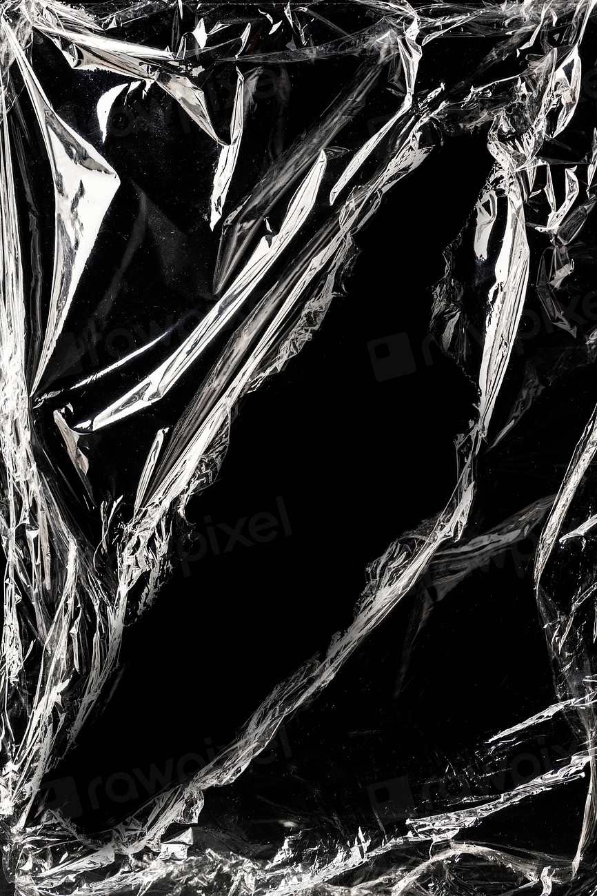 Wrinkled plastic wrap texture black | Free Photo - rawpixel