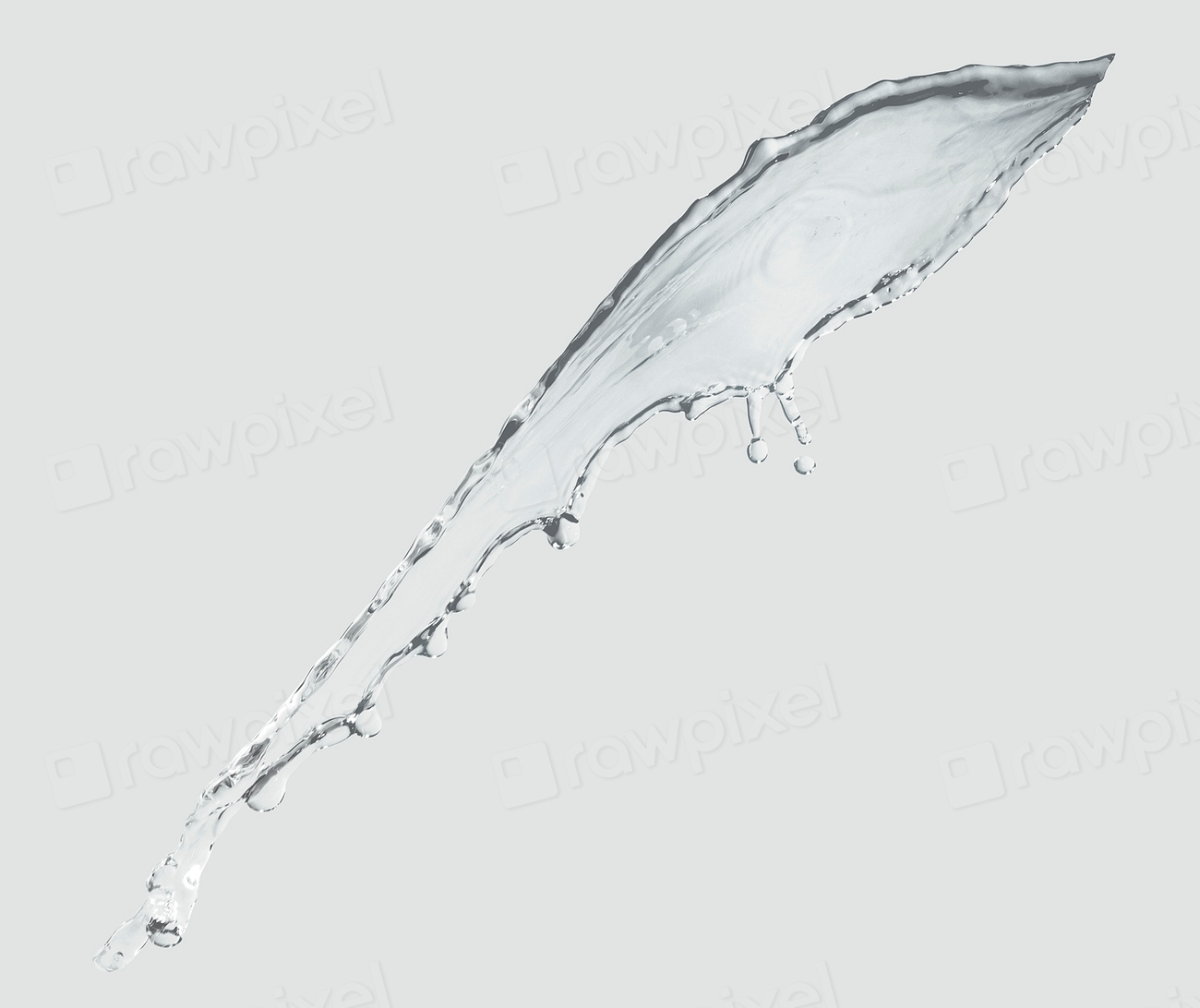 Water splash with drops design | Premium PSD - rawpixel