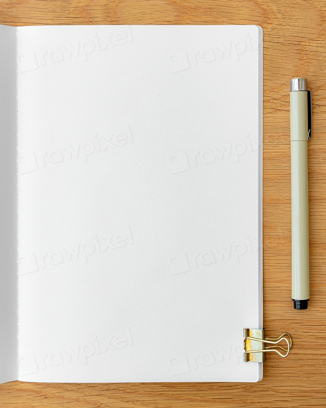 Blank plain notebook page stationary | Premium PSD Mockup - rawpixel