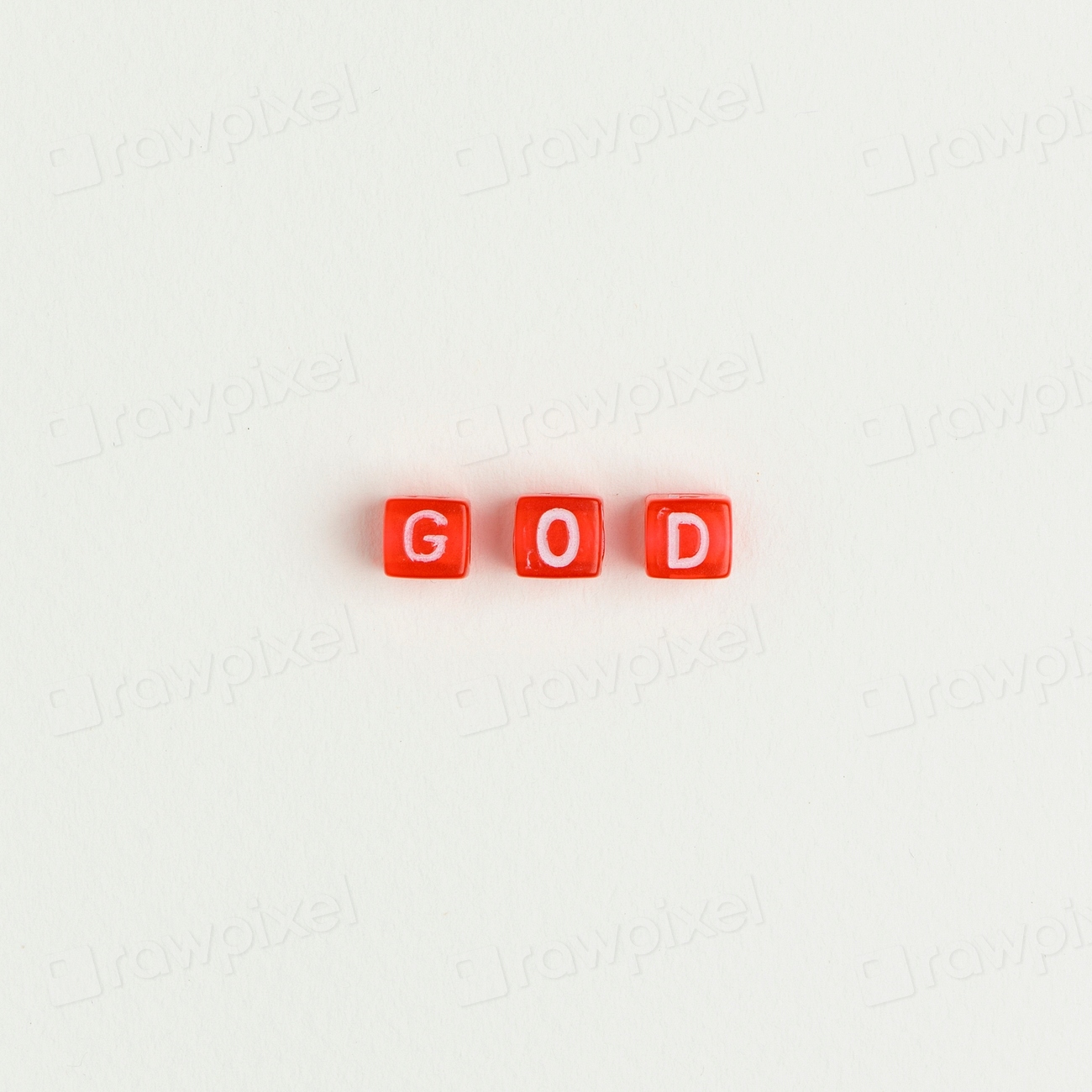 GOD beads text typography white | Premium Photo - rawpixel