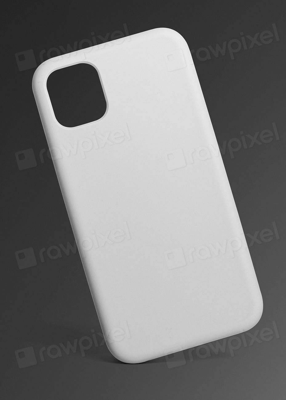 White smartphone case mockup psd | Premium PSD Mockup - rawpixel
