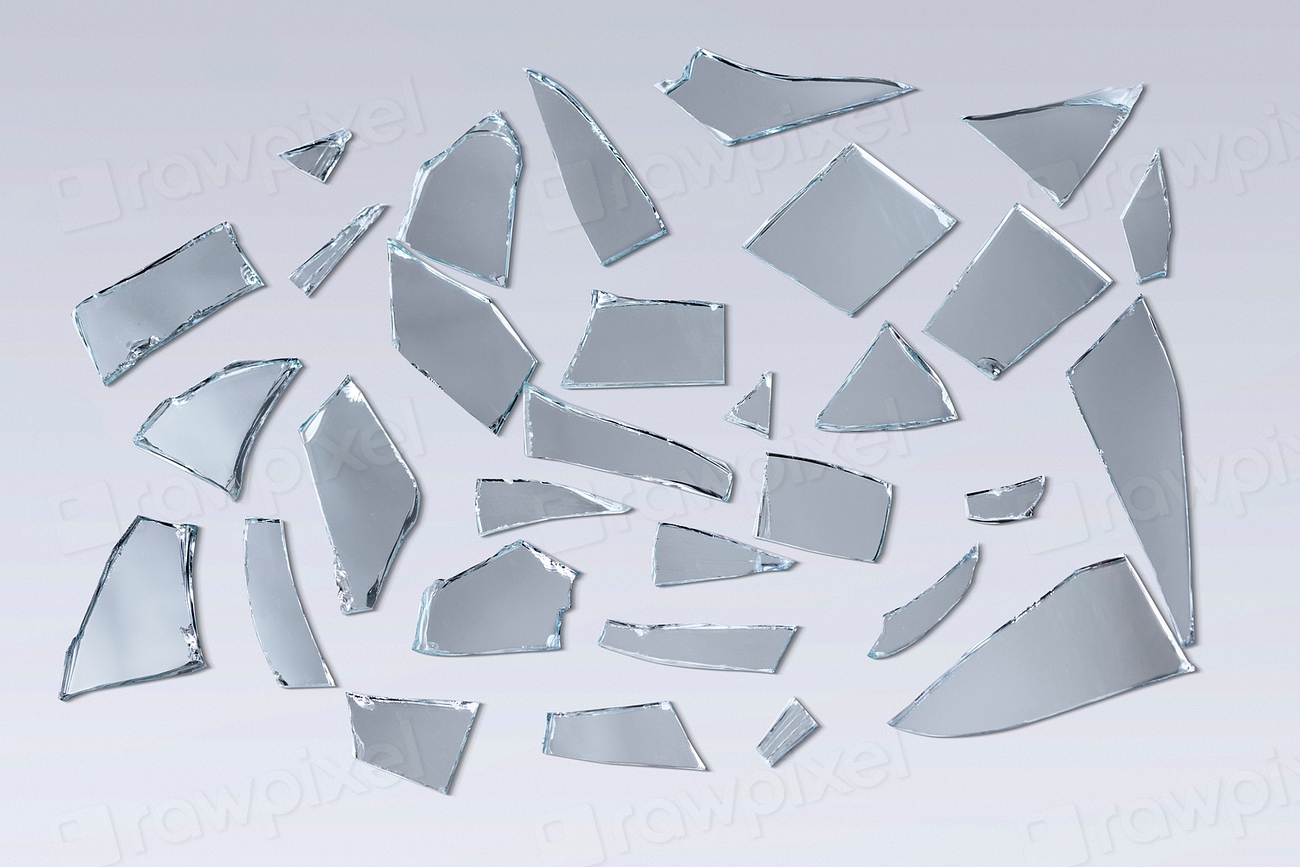 Broken mirror effect PSD shattered | Premium PSD - rawpixel