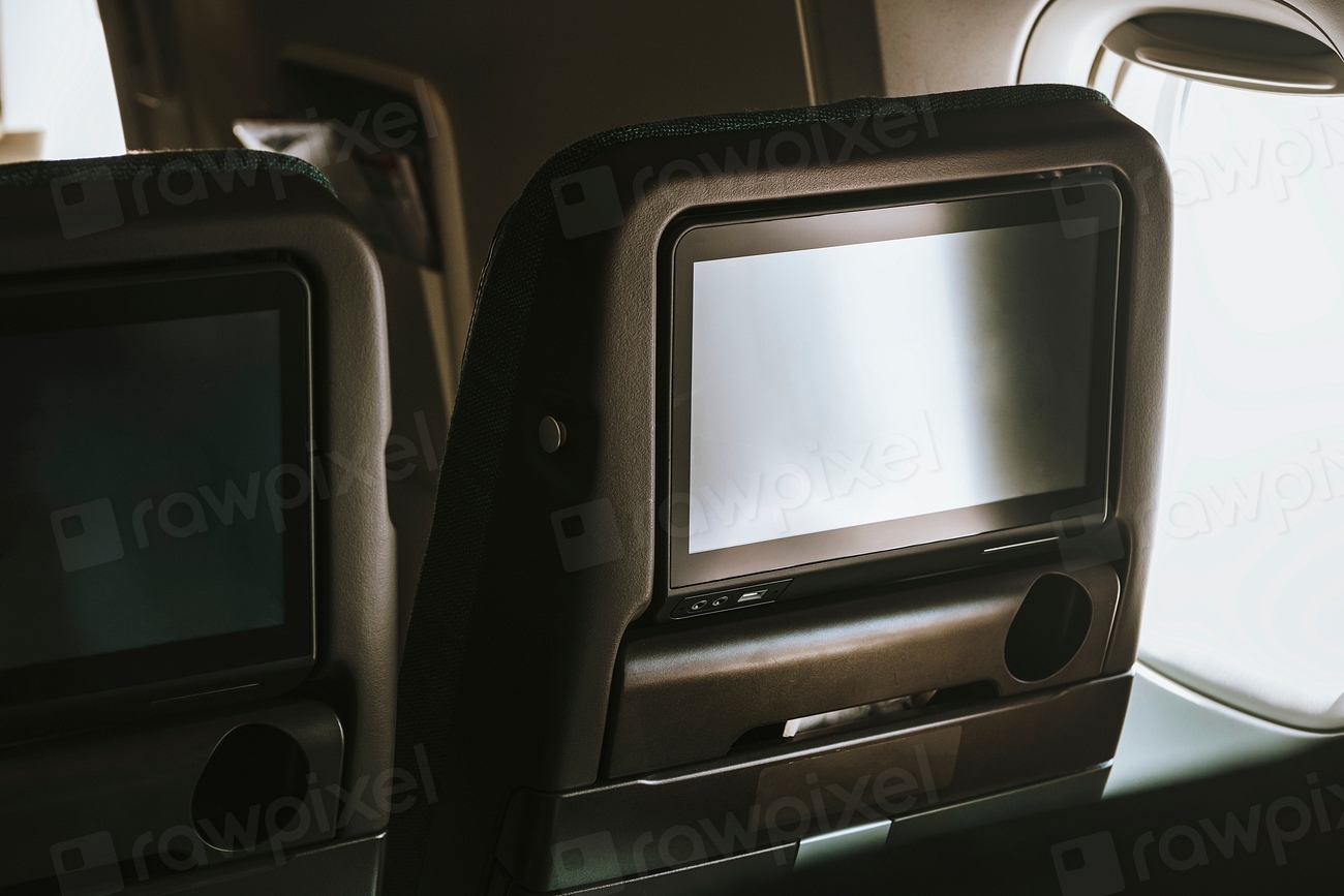 Airline in-flight entertainment screen | Premium Photo - rawpixel