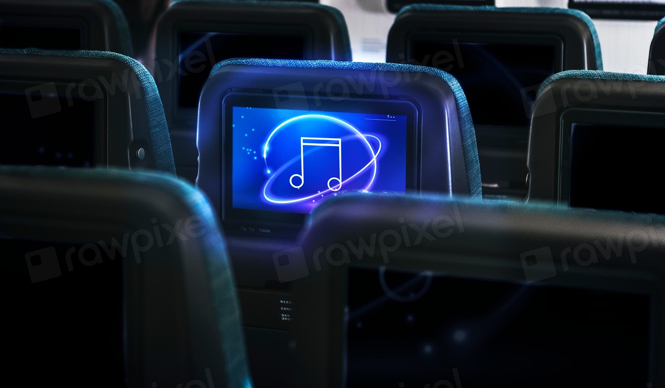 Airline in-flight entertainment screen | Premium Photo - rawpixel