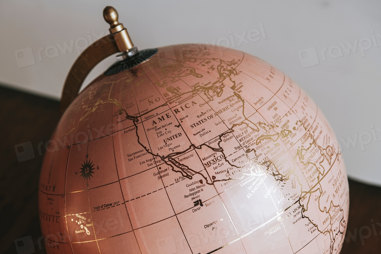 Pink globe sphere room | Premium Photo - rawpixel