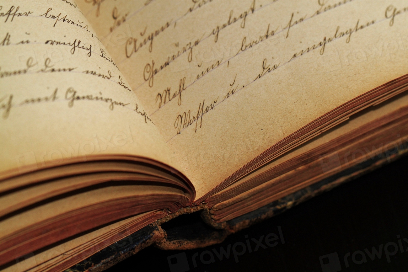 Free old calligraphy book closeup | Free Photo - rawpixel