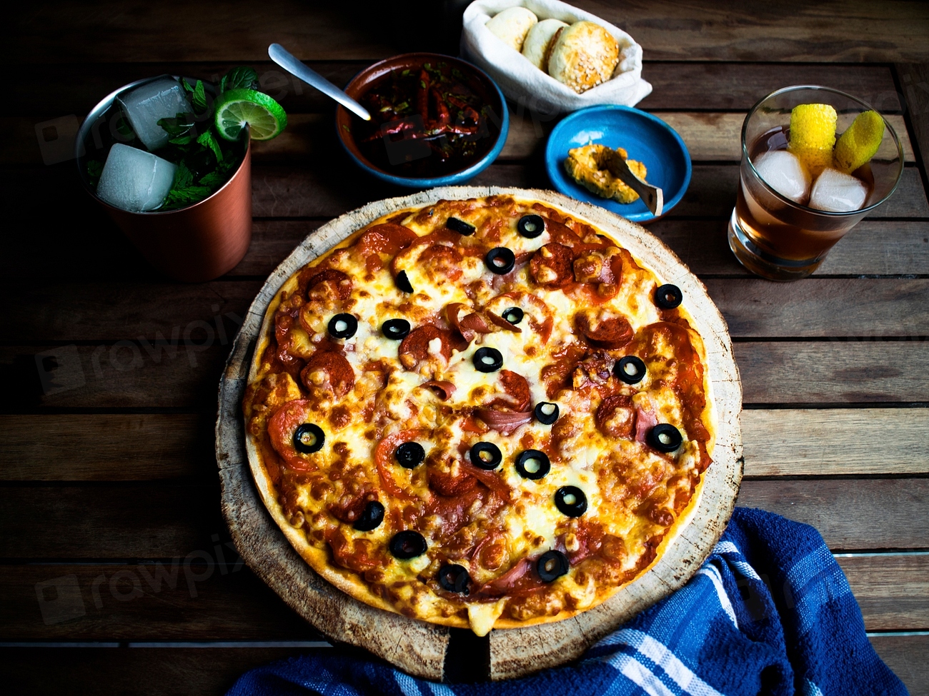 Free pizza image, public domain | Free Photo - rawpixel