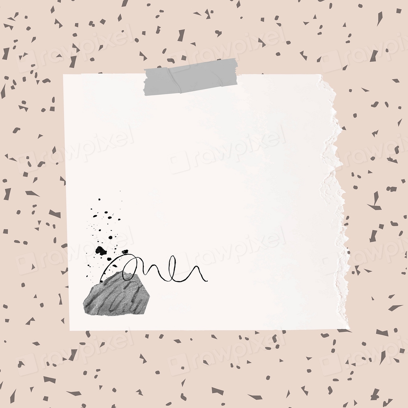 Sticky note vector ripped paper | Premium Vector - rawpixel