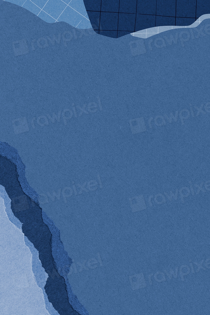 Blue ripped paper border background | Premium Photo - rawpixel