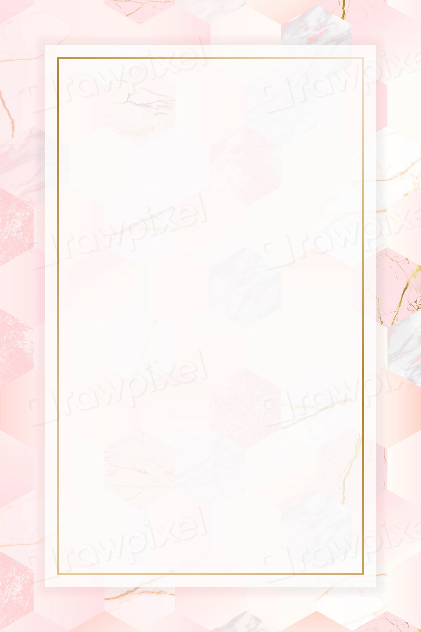 Blank rectangle pink frame template | Premium Vector - rawpixel