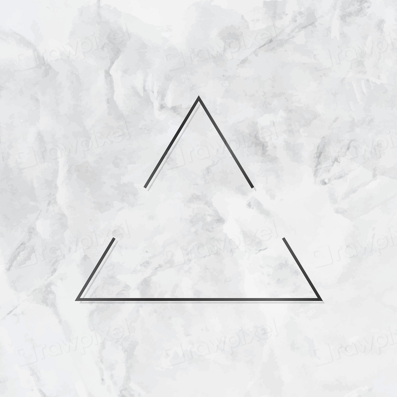 Triangle black frame white cement | Premium Vector - rawpixel